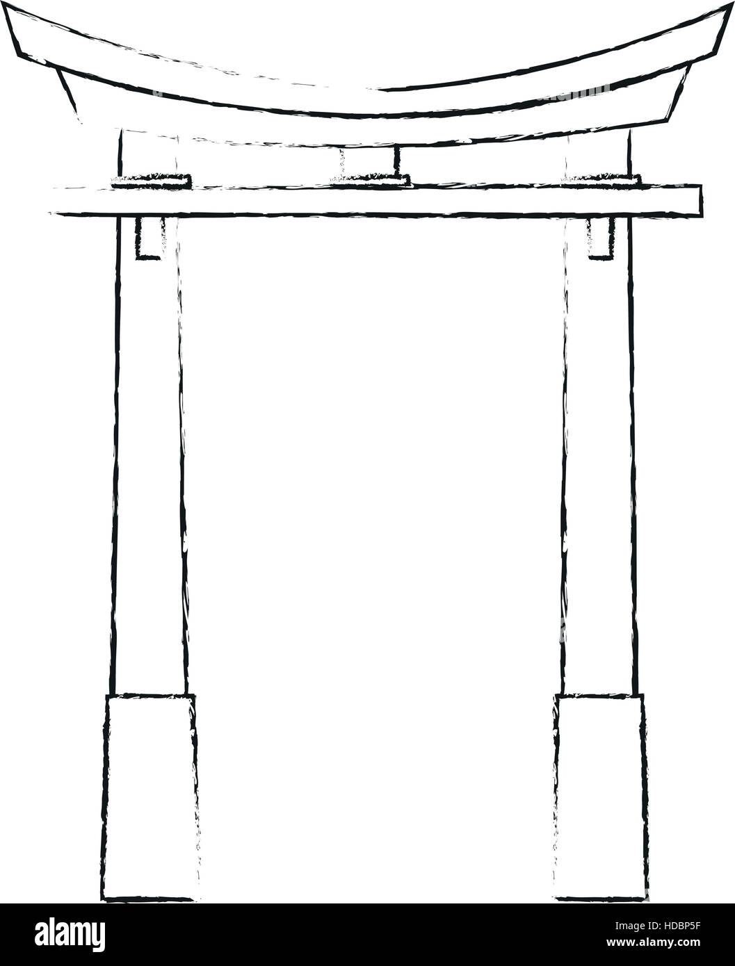 Isolated china arch design Stock Vector Image & Art - Alamy