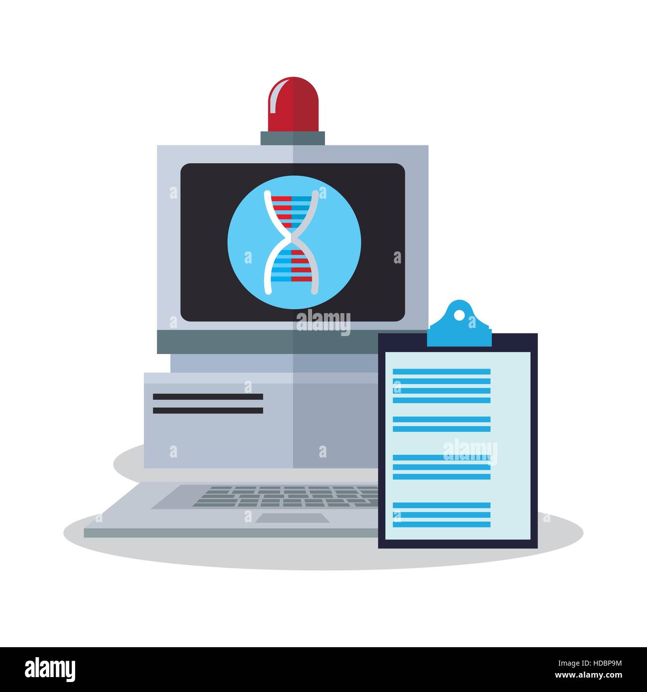 Colorful computer and laboratory design Stock Vector Image & Art - Alamy