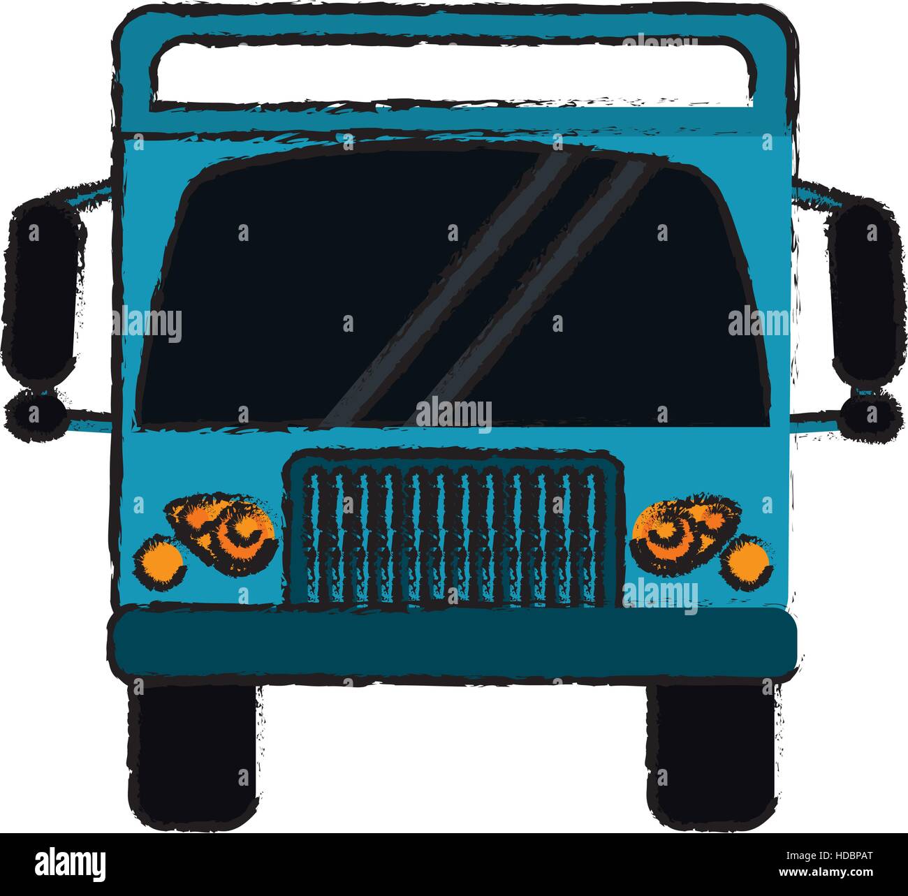 drawing cargo truck commercial business Stock Vector Image & Art - Alamy