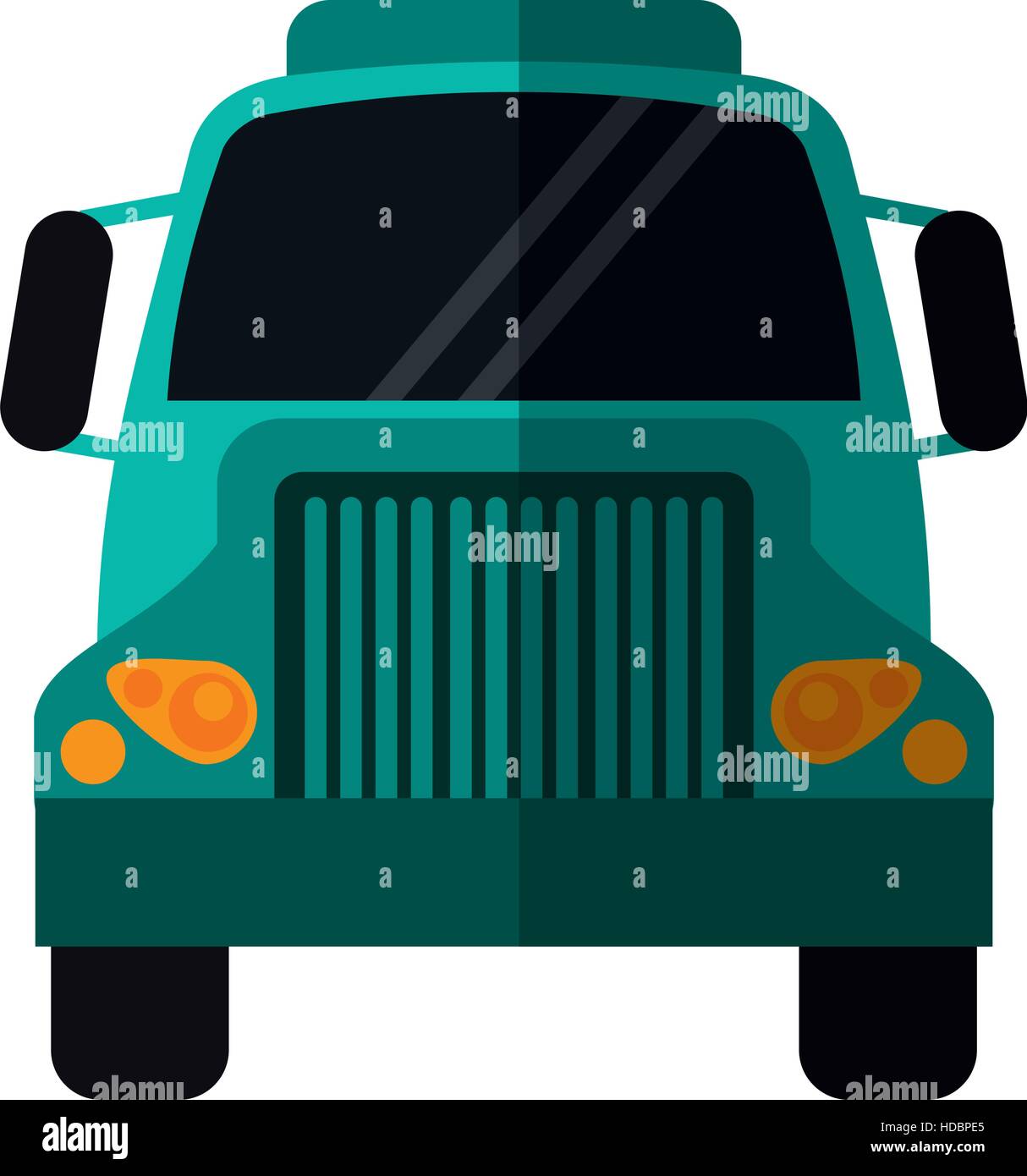 Semi Truck Front View High Resolution Stock Photography and Images - Alamy