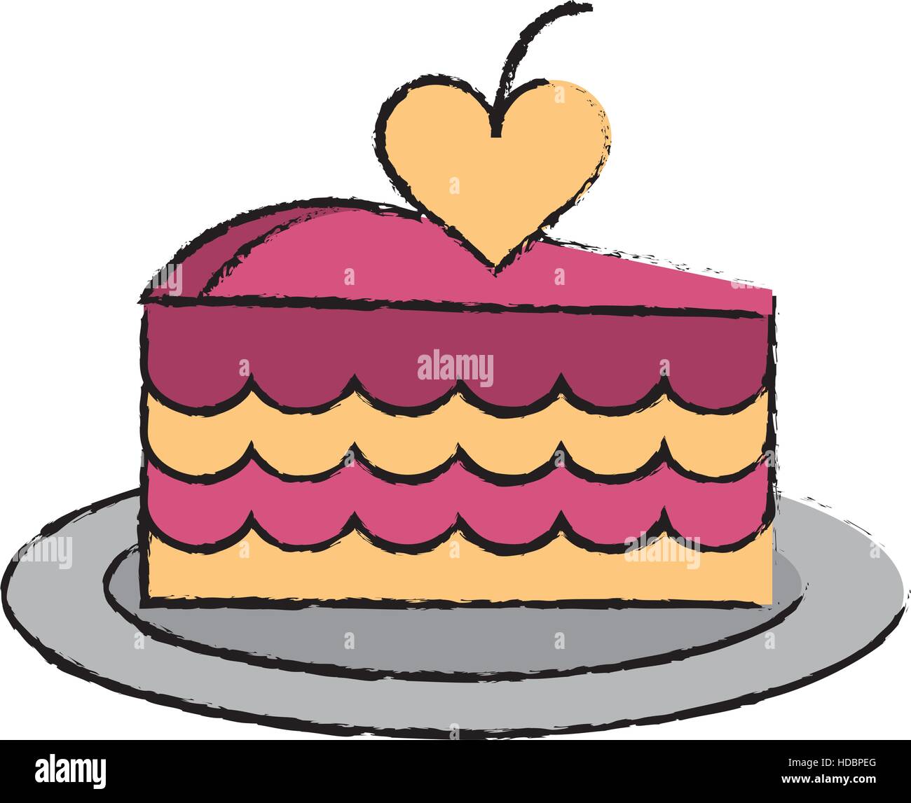 Love cookies chocolate candy Stock Vector Images - Alamy