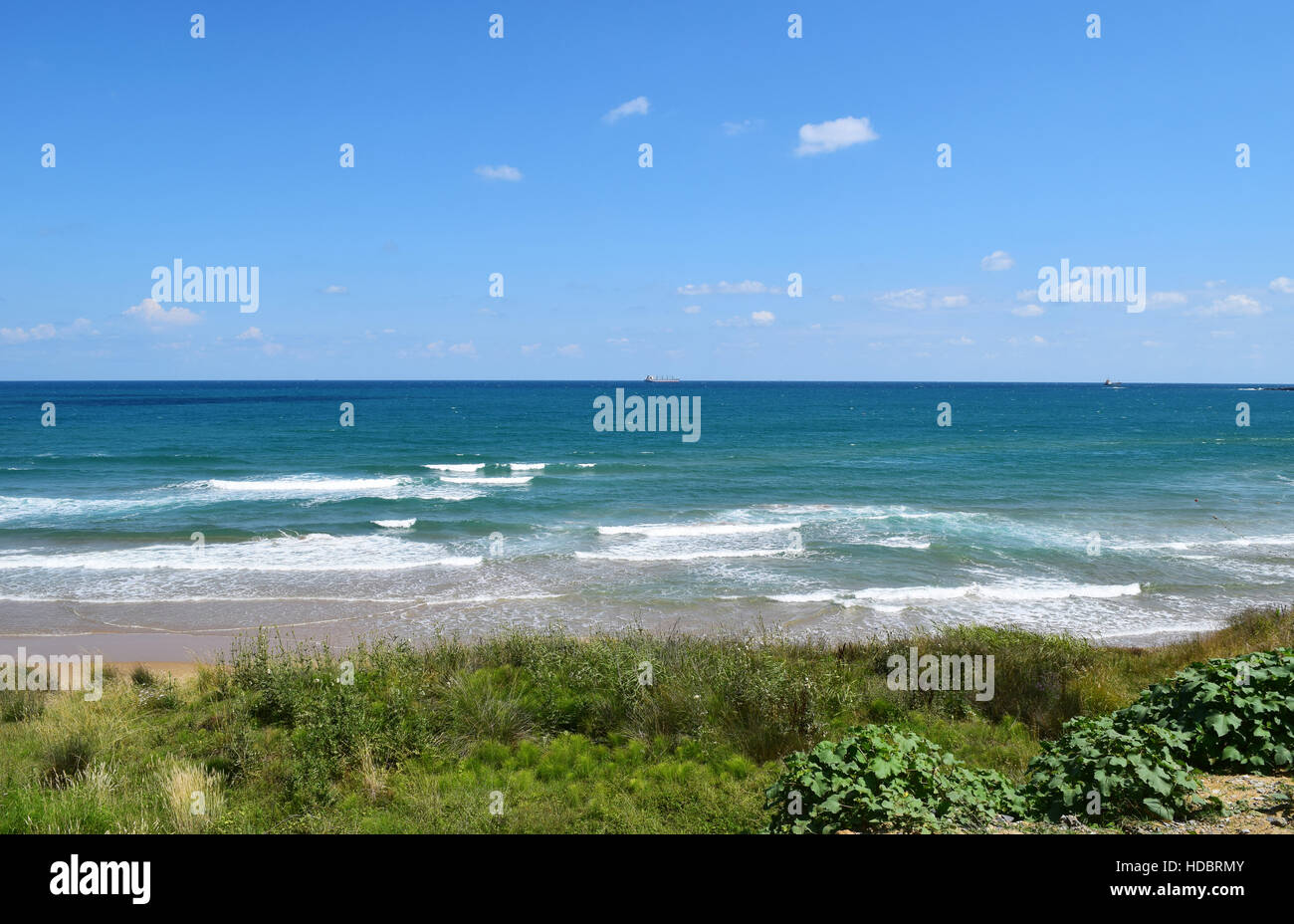 Vivid Blue Sea, Black Sea, Turkey Stock Photo - Alamy