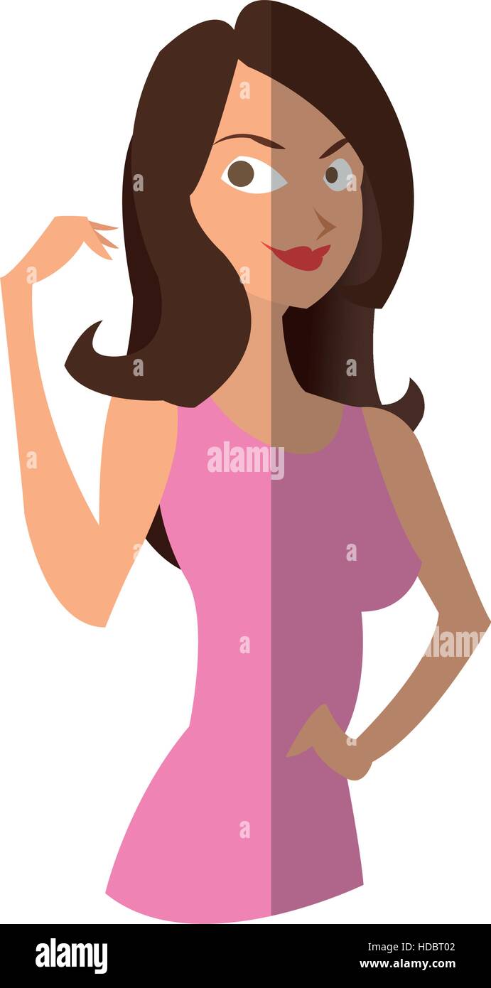 Isolated woman cartoon design Stock Vector Image & Art - Alamy