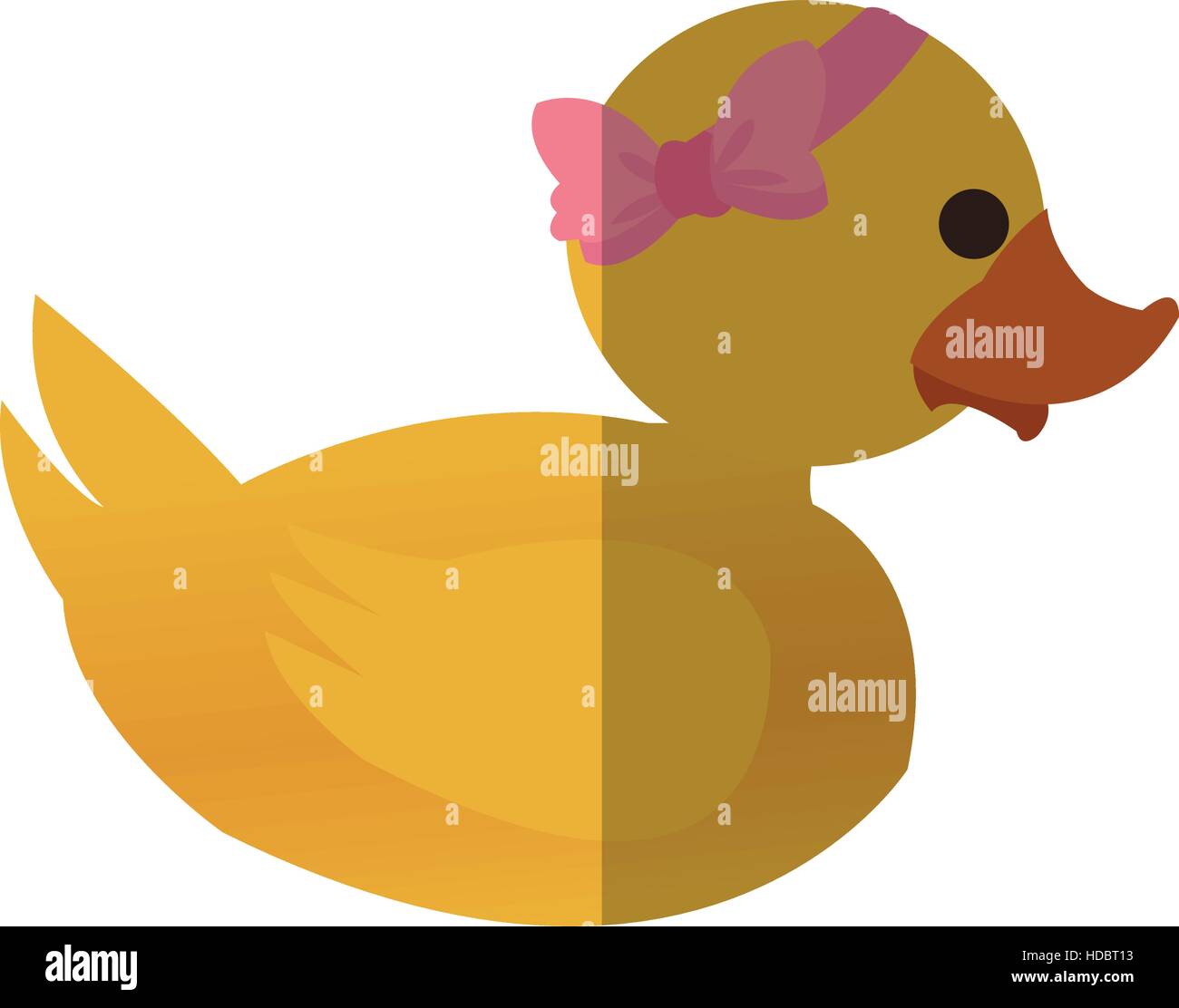 Isolated toy duck cartoon design Stock Vector Image & Art - Alamy