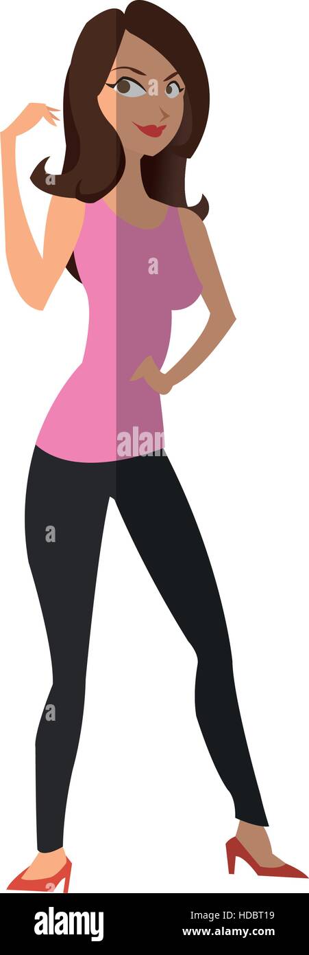 Isolated woman cartoon design Stock Vector Image & Art - Alamy