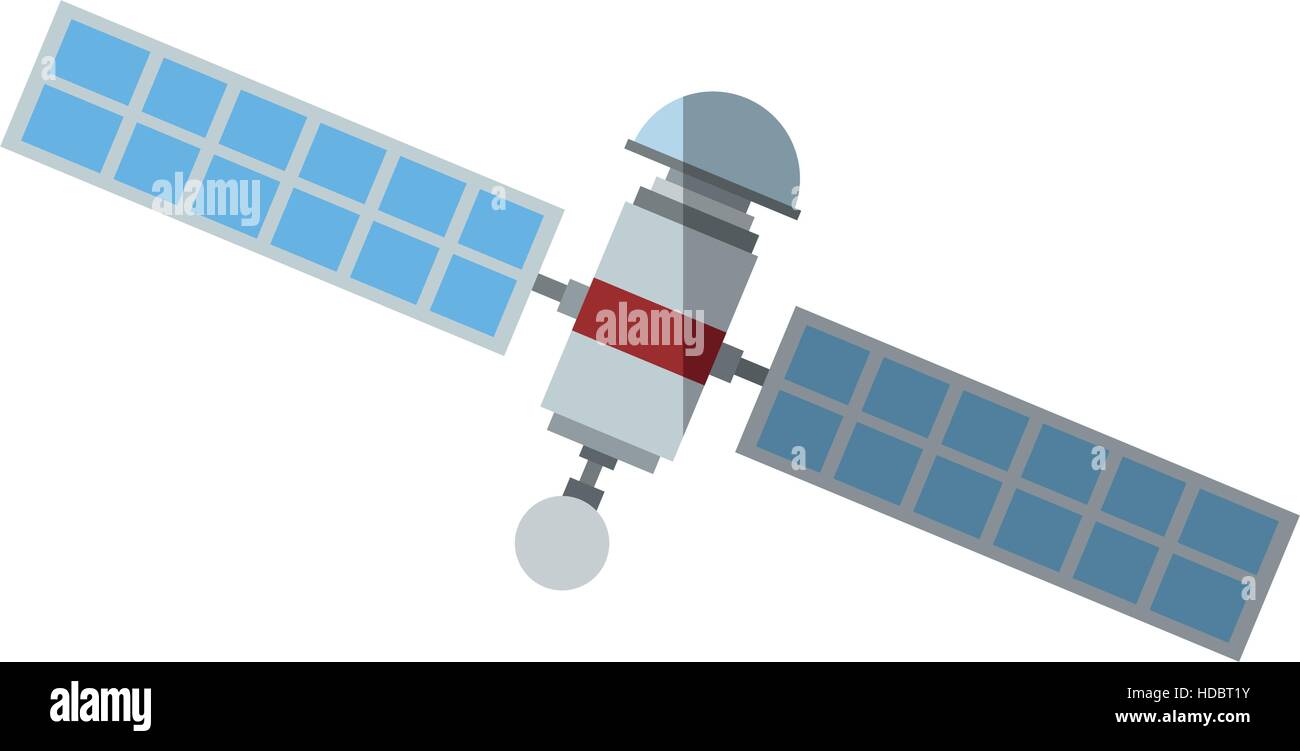 Isolated satellite design Stock Vector Image & Art - Alamy