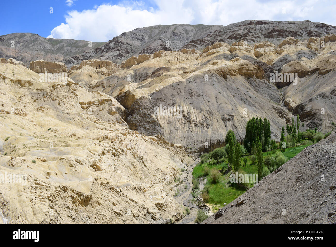 Moonland Himalayas Mountains Scenic View in Lamaryu Leh Ladakh Jammu ...