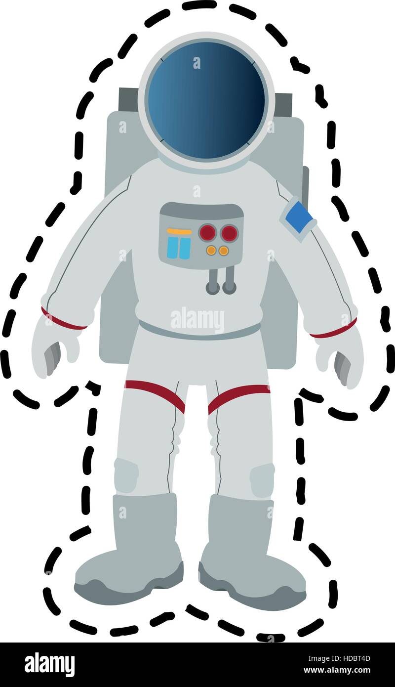 Isolated astronaut design Stock Vector Image & Art - Alamy