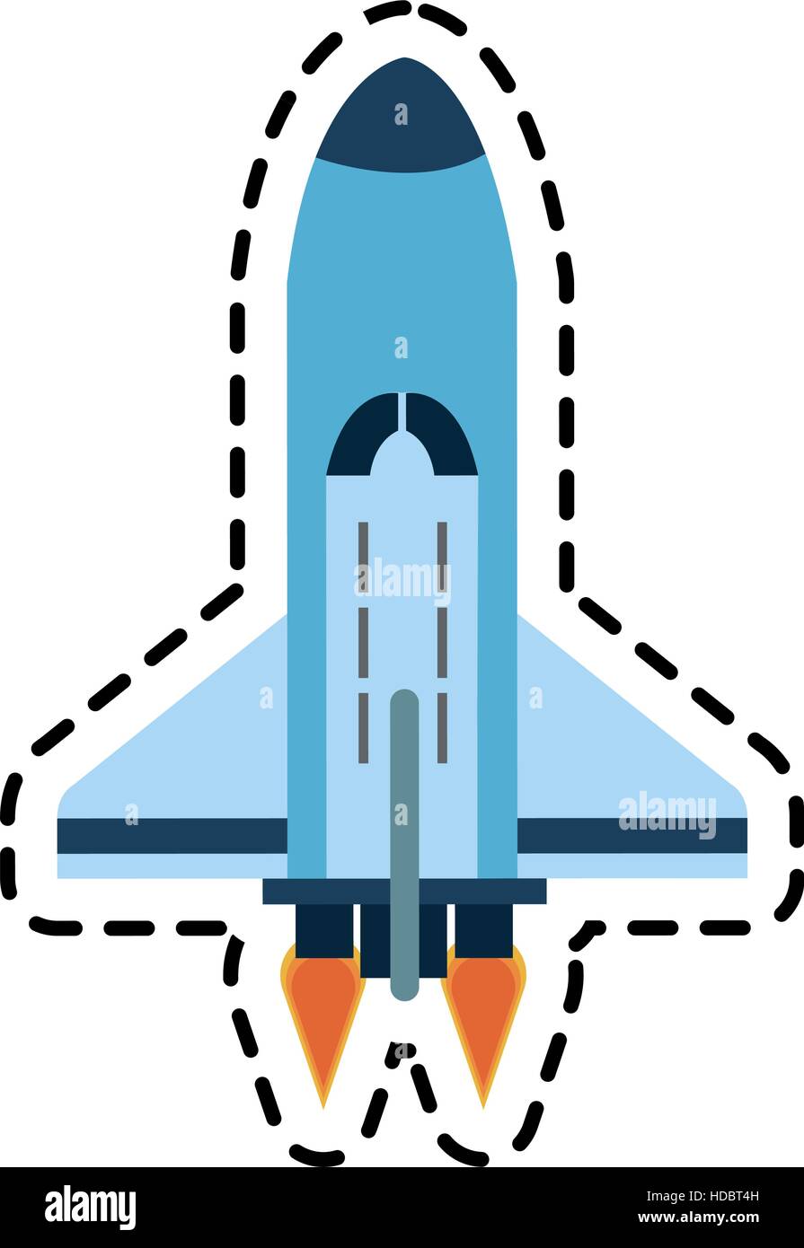 Isolated rocket design Stock Vector Image & Art - Alamy