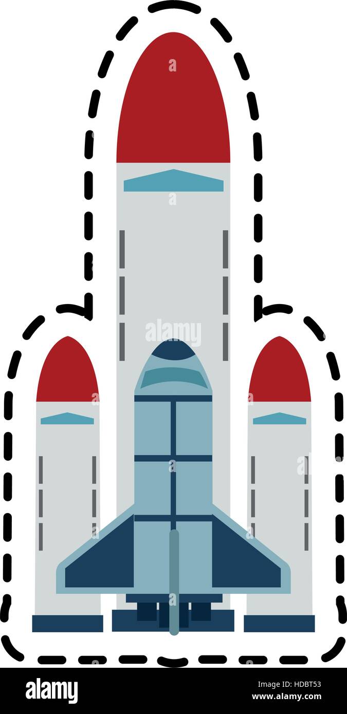 Isolated rocket design Stock Vector Image & Art - Alamy