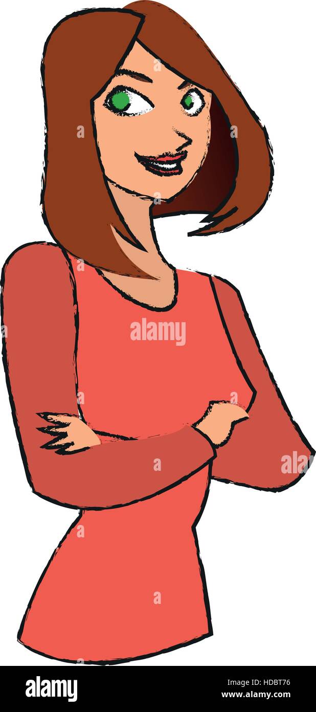 Isolated woman cartoon design Stock Vector Image & Art - Alamy
