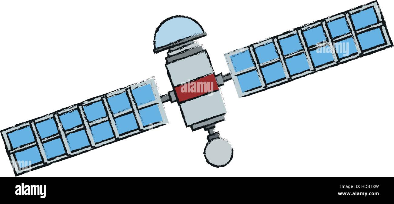 Isolated satellite design Stock Vector Image & Art - Alamy