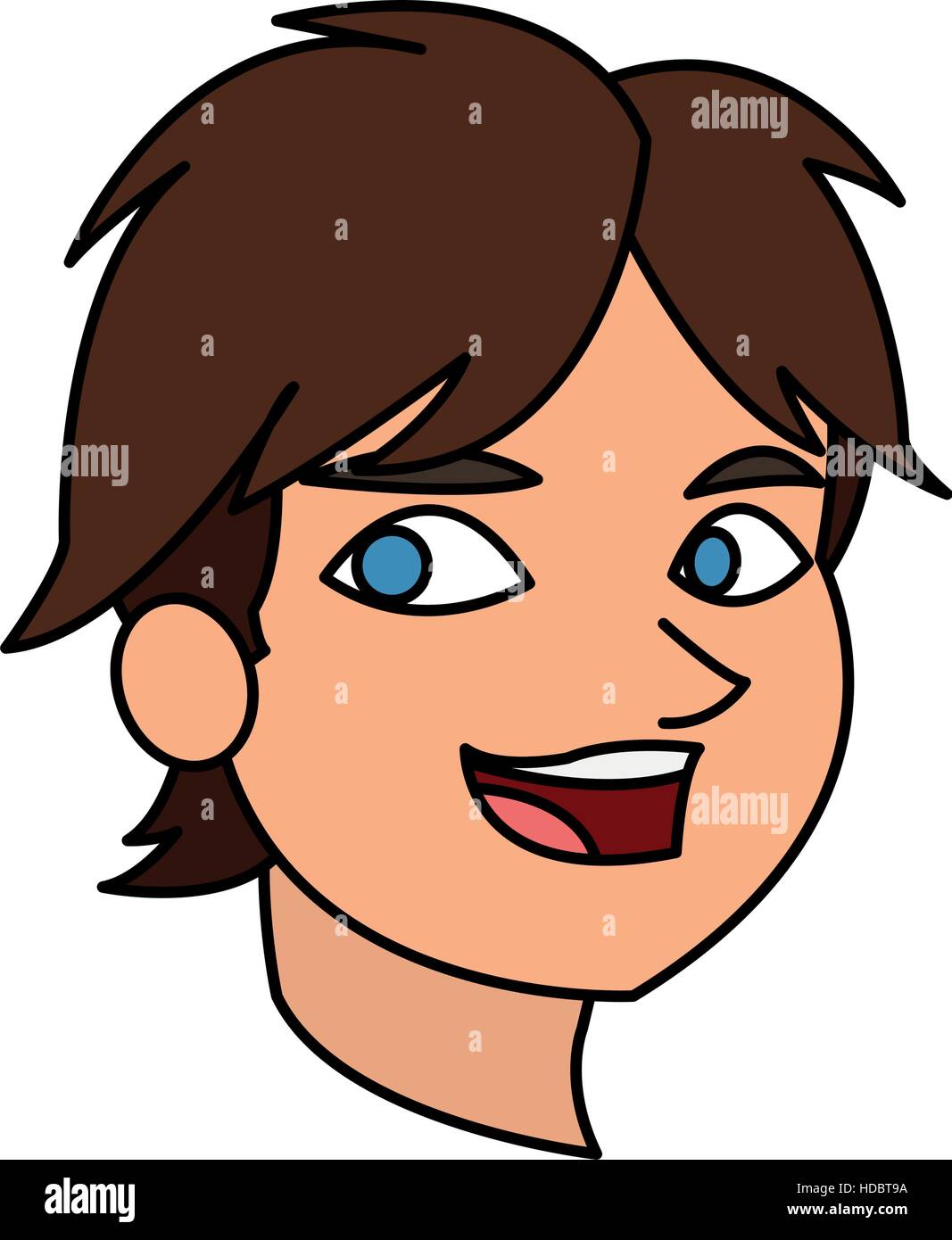 Isolated boy cartoon design Stock Vector Image & Art - Alamy