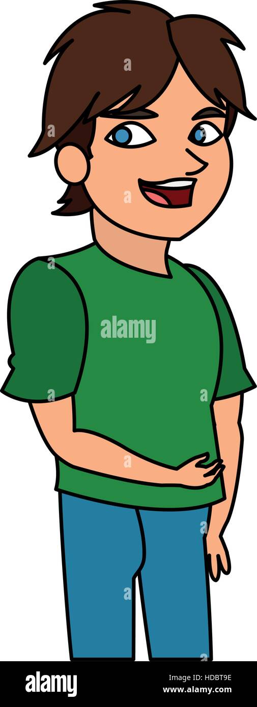 Isolated boy cartoon design Stock Vector Image & Art - Alamy