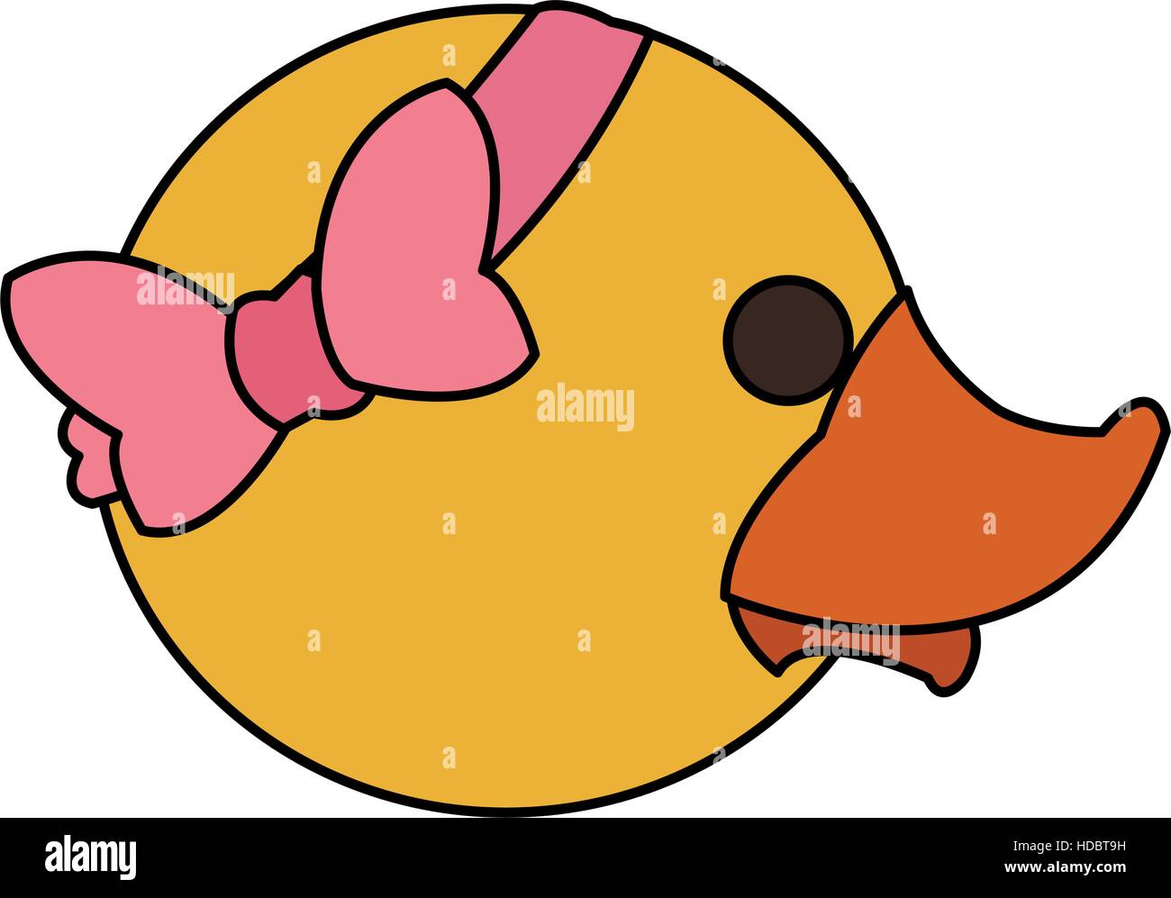 Isolated toy duck cartoon design Stock Vector Image & Art - Alamy