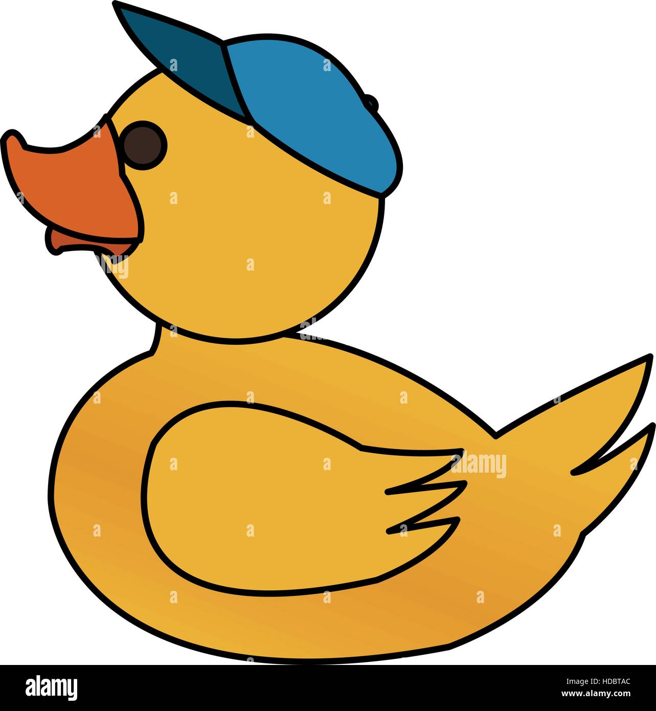 Isolated toy duck cartoon design Stock Vector Image & Art - Alamy
