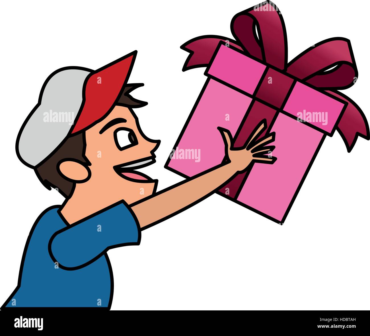 Isolated gift and boy design Stock Vector Image & Art - Alamy