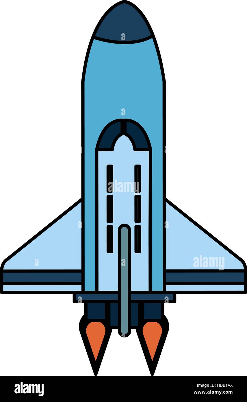 Isolated rocket design Stock Vector Image & Art - Alamy