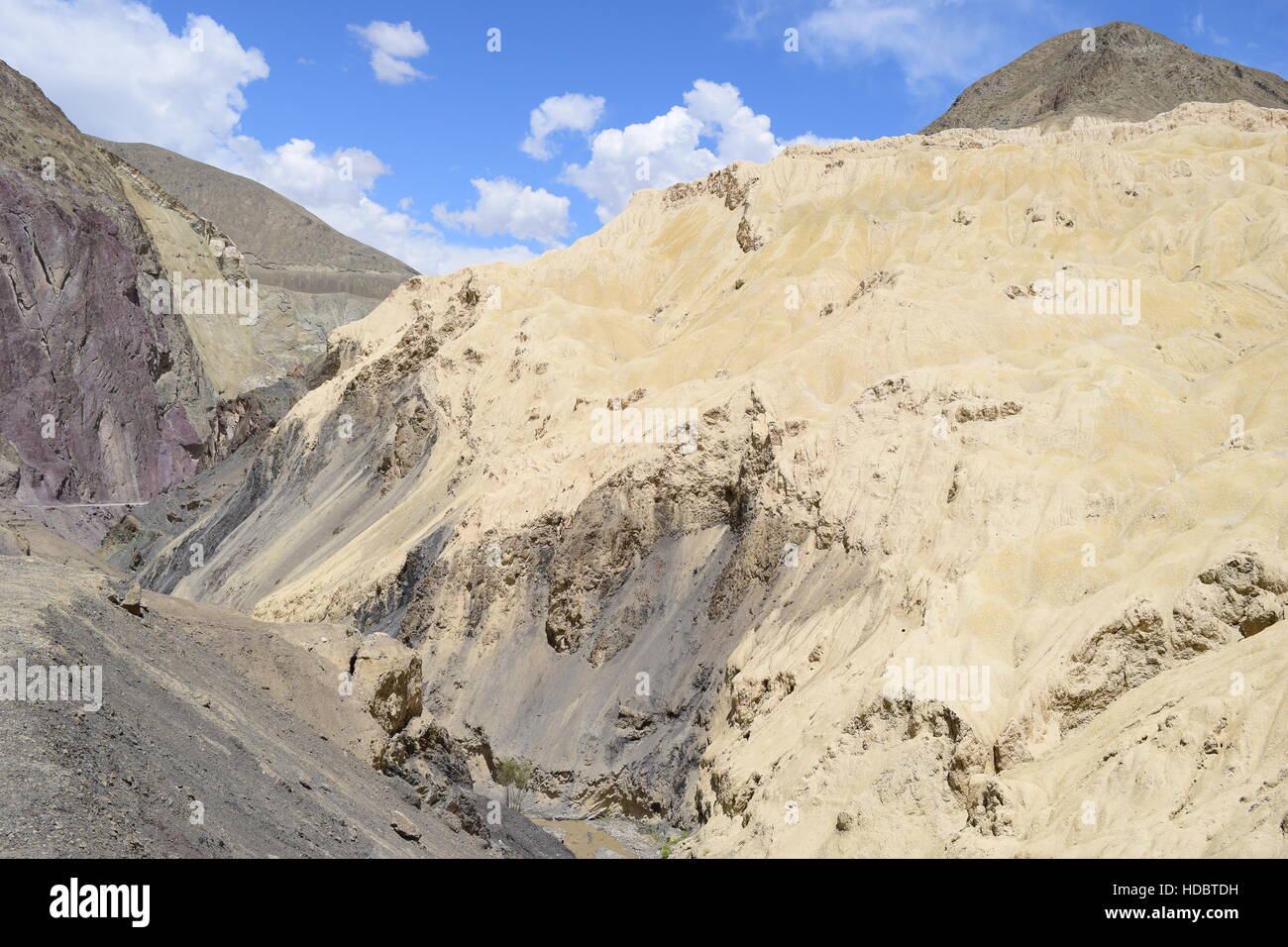Himalayas Mountains Moonland Landscape in Lamayuru at Leh Ladakh ...