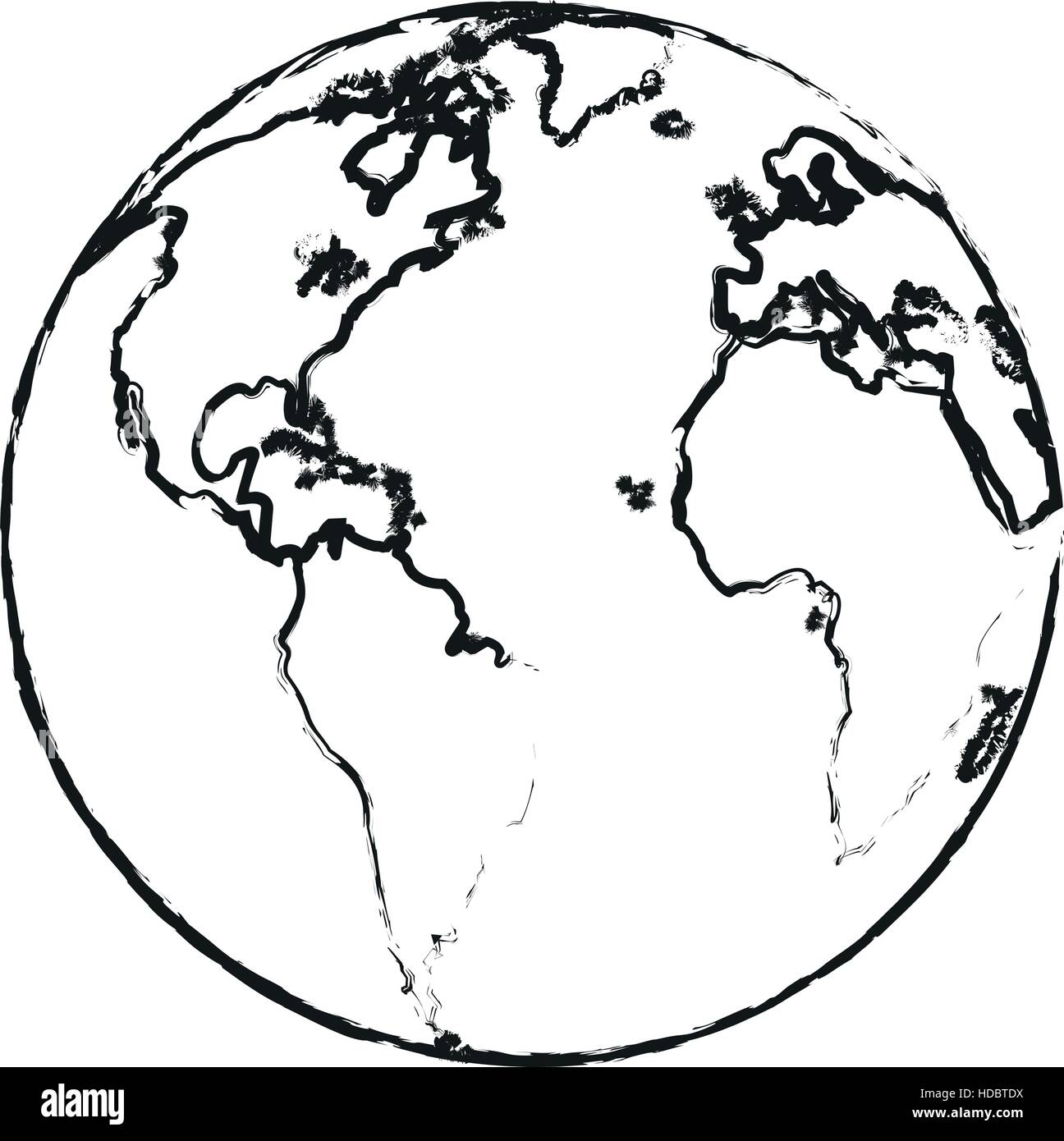 Isolated planet sphere design Stock Vector Image & Art - Alamy