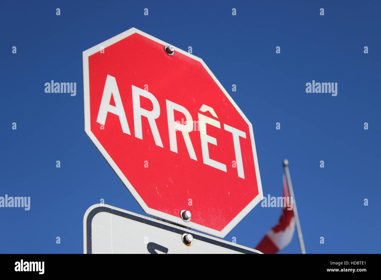 Arret stop sign hi-res stock photography and images - Alamy