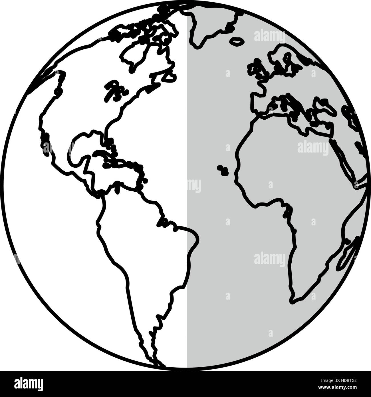 Isolated planet sphere design Stock Vector Image & Art - Alamy