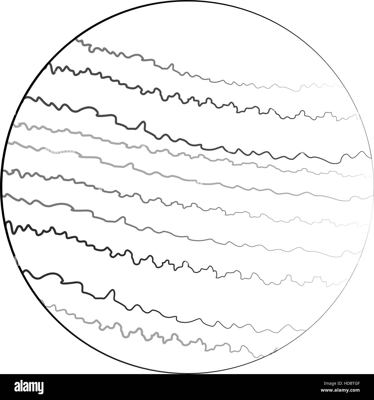 Isolated space planet design Stock Vector Image & Art - Alamy