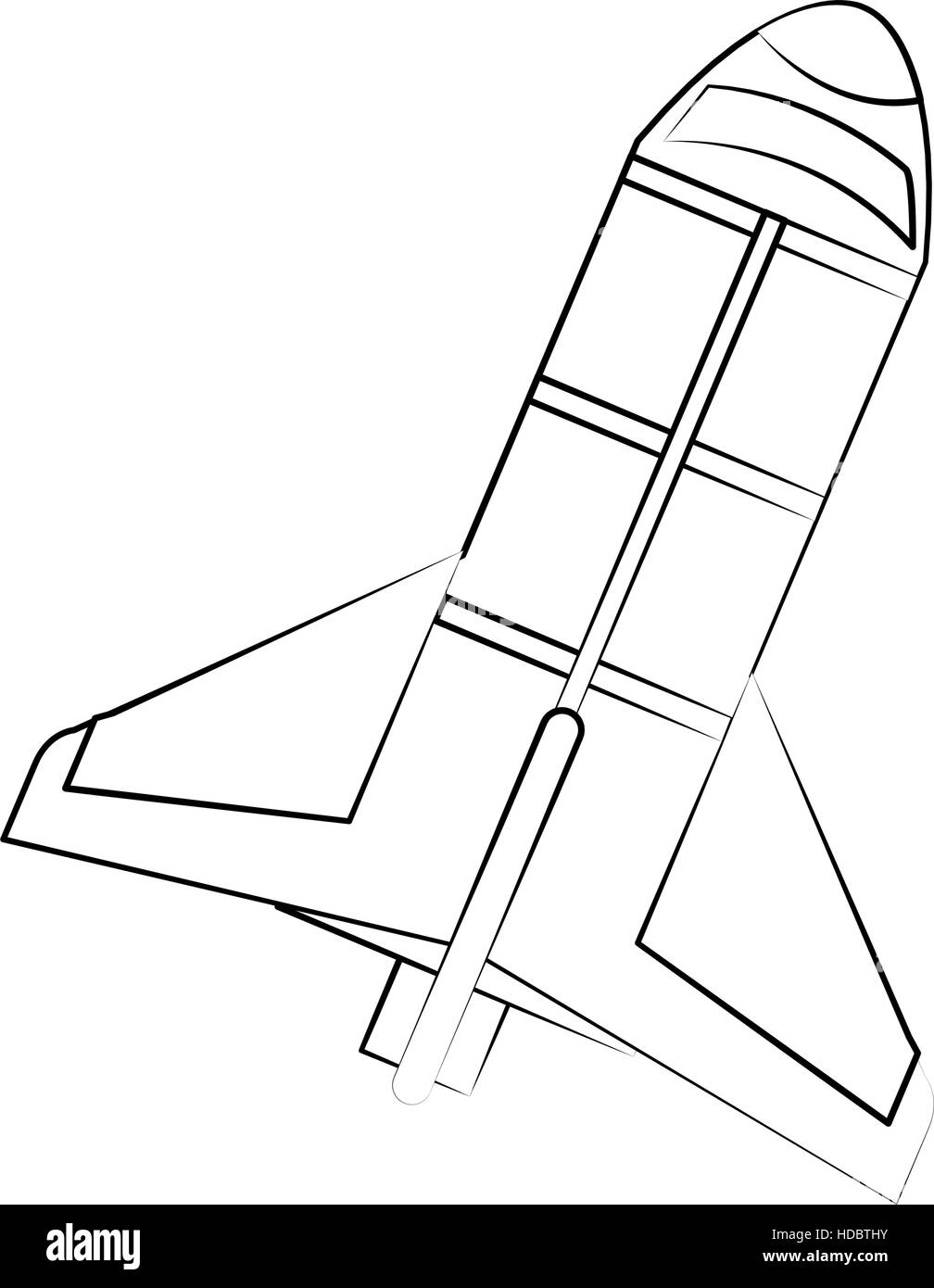 Isolated rocket design Stock Vector Image & Art - Alamy