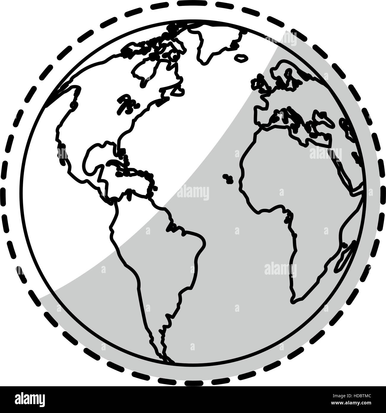 Isolated planet sphere design Stock Vector Image & Art - Alamy