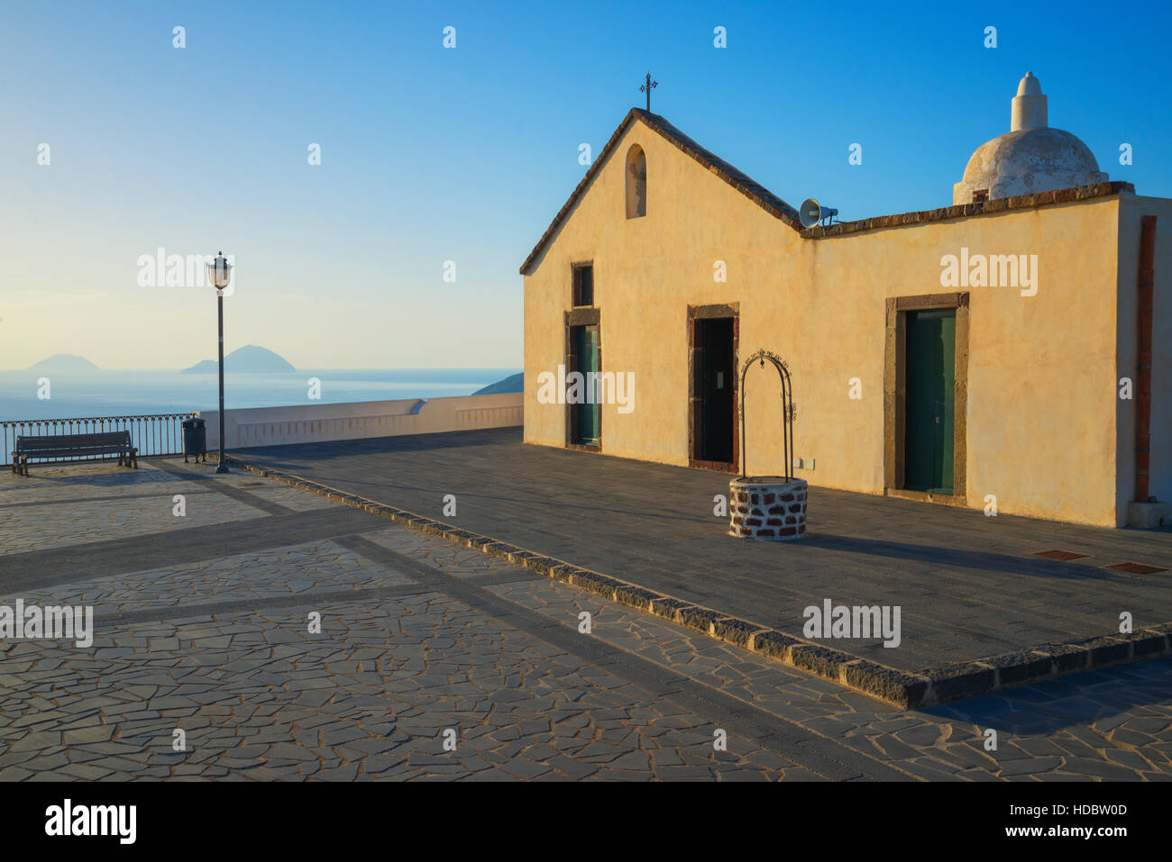 Old church of Quattropani, Chiesa Vecchia di Quattropani, Lipari Island ...