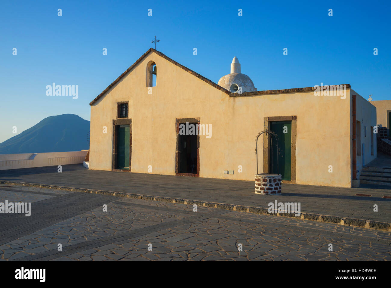 Old church of Quattropani, Chiesa Vecchia di Quattropani, Lipari Island ...