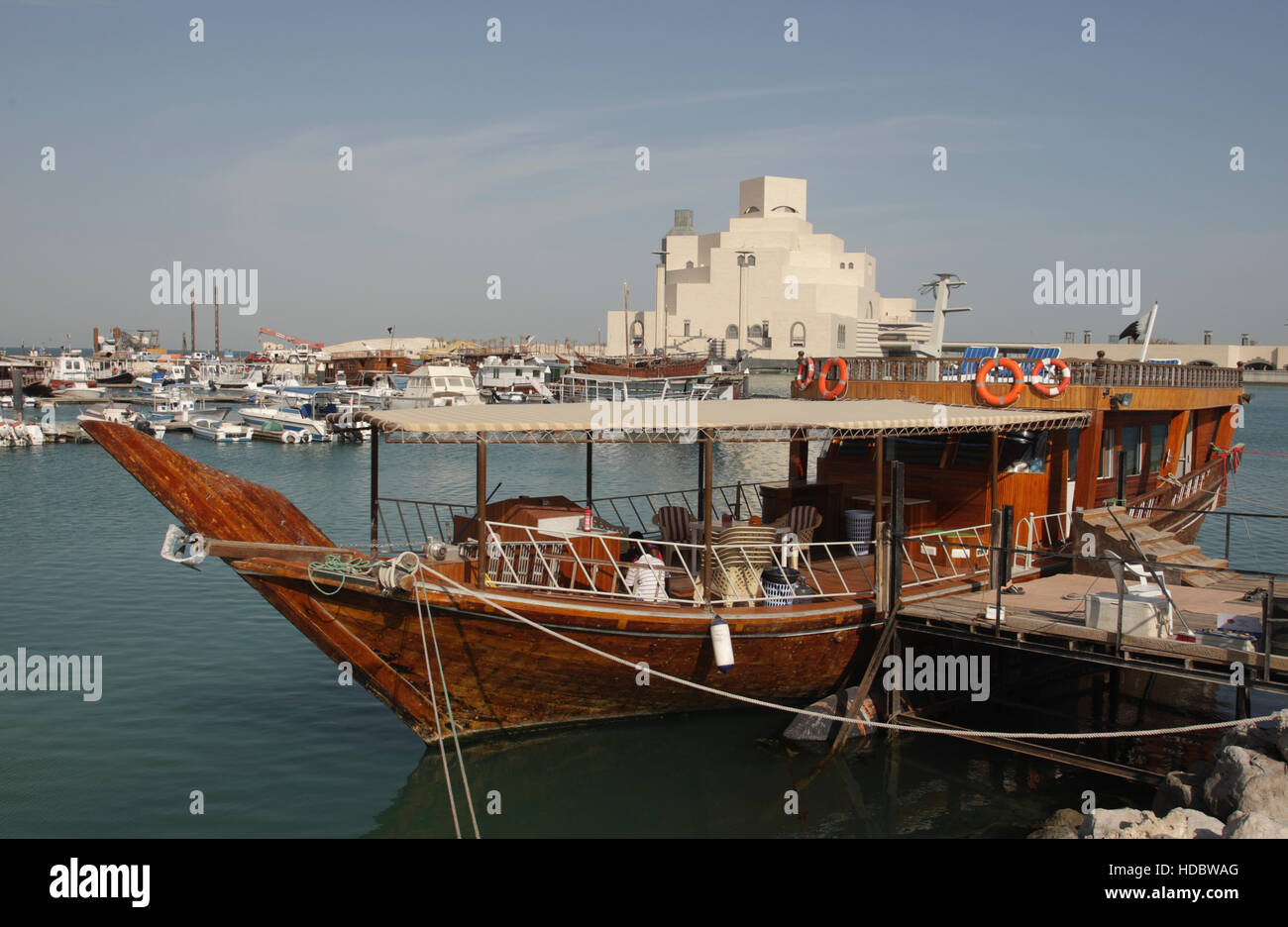 Museum of islamic art dhow hi-res stock photography and images - Alamy