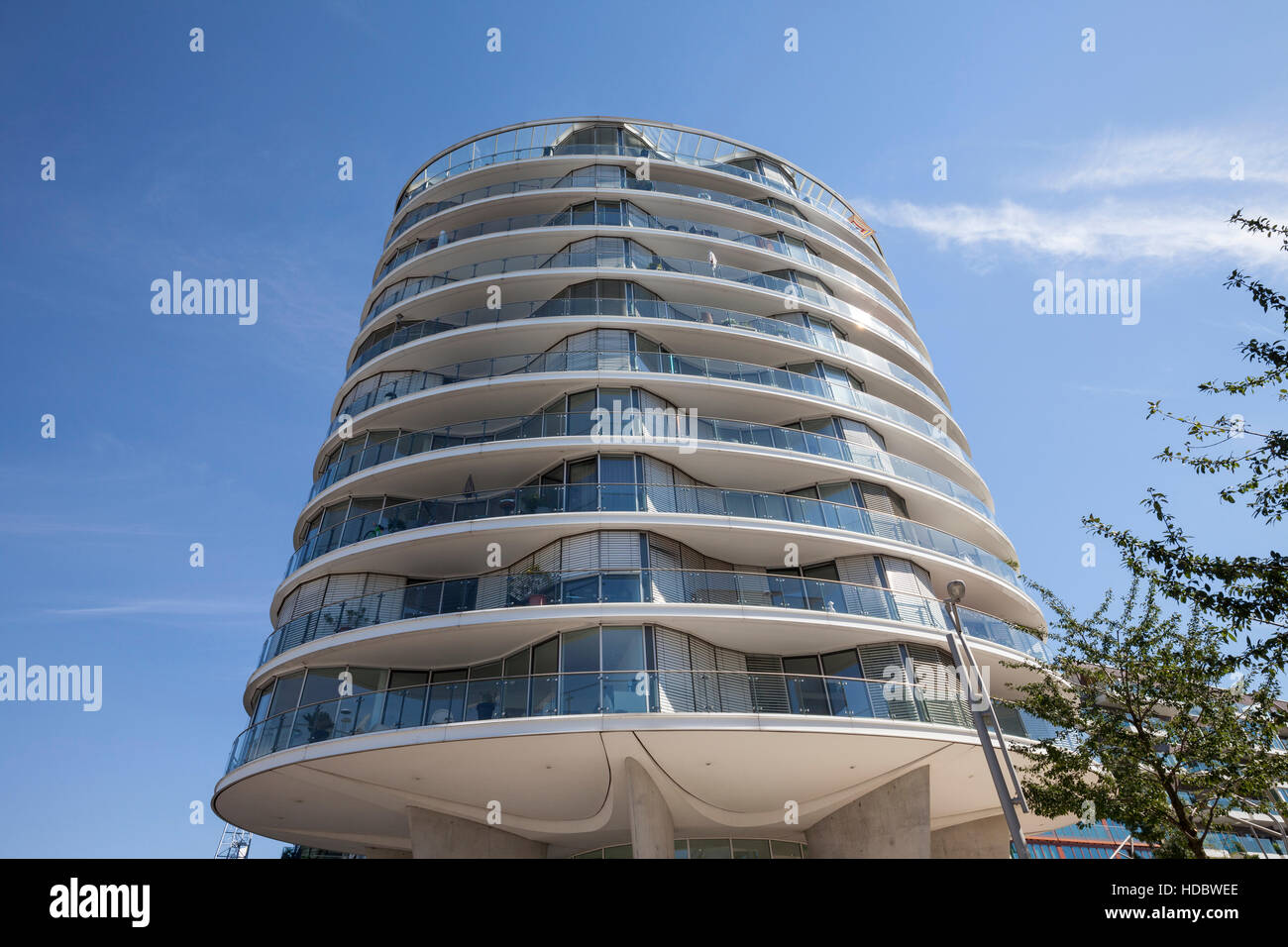Oval residential tower hi-res stock photography and images - Alamy