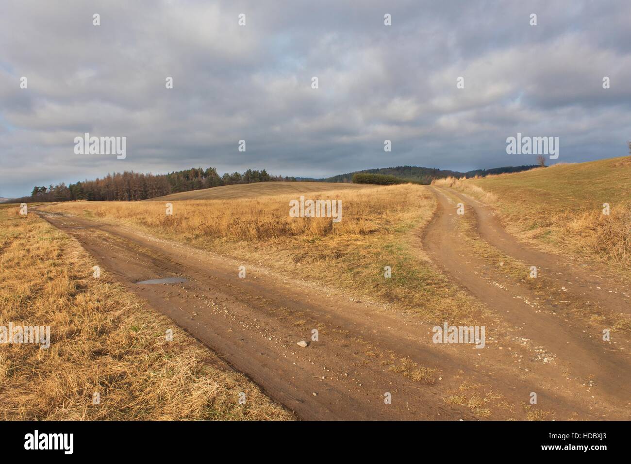 Muddy crossroads hi-res stock photography and images - Alamy
