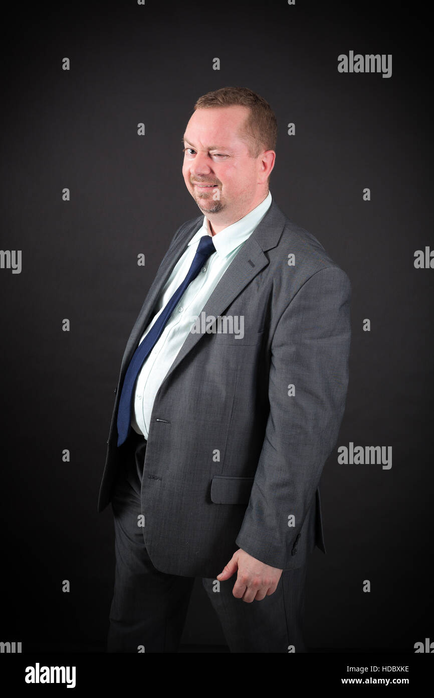 Fat man suit arms up hi-res stock photography and images - Alamy