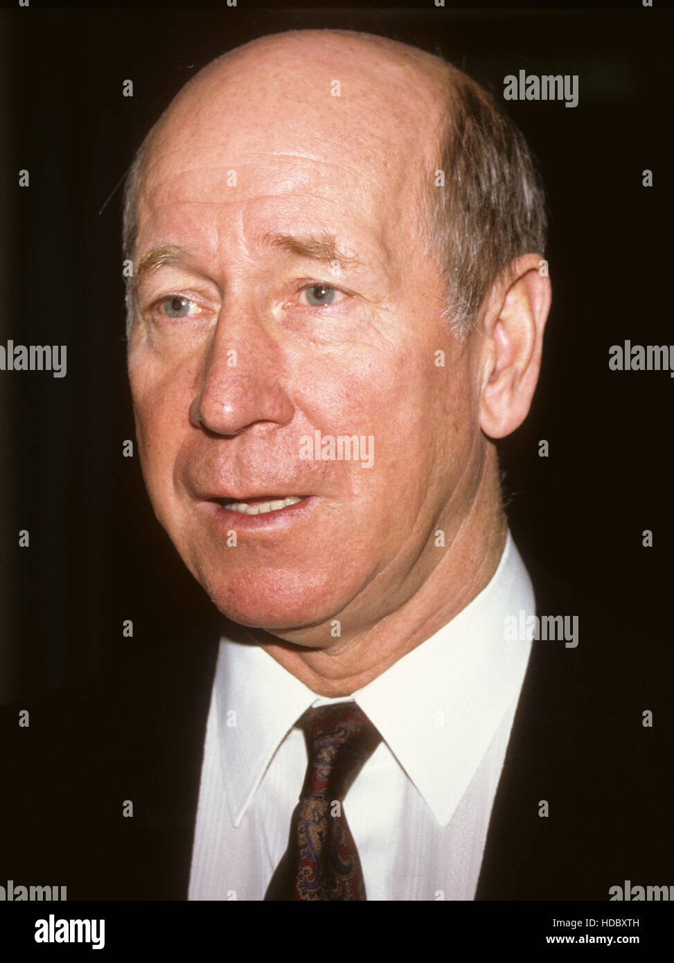 BOBBY CHARLTON CBE British football player for Manchester United 1950 ...