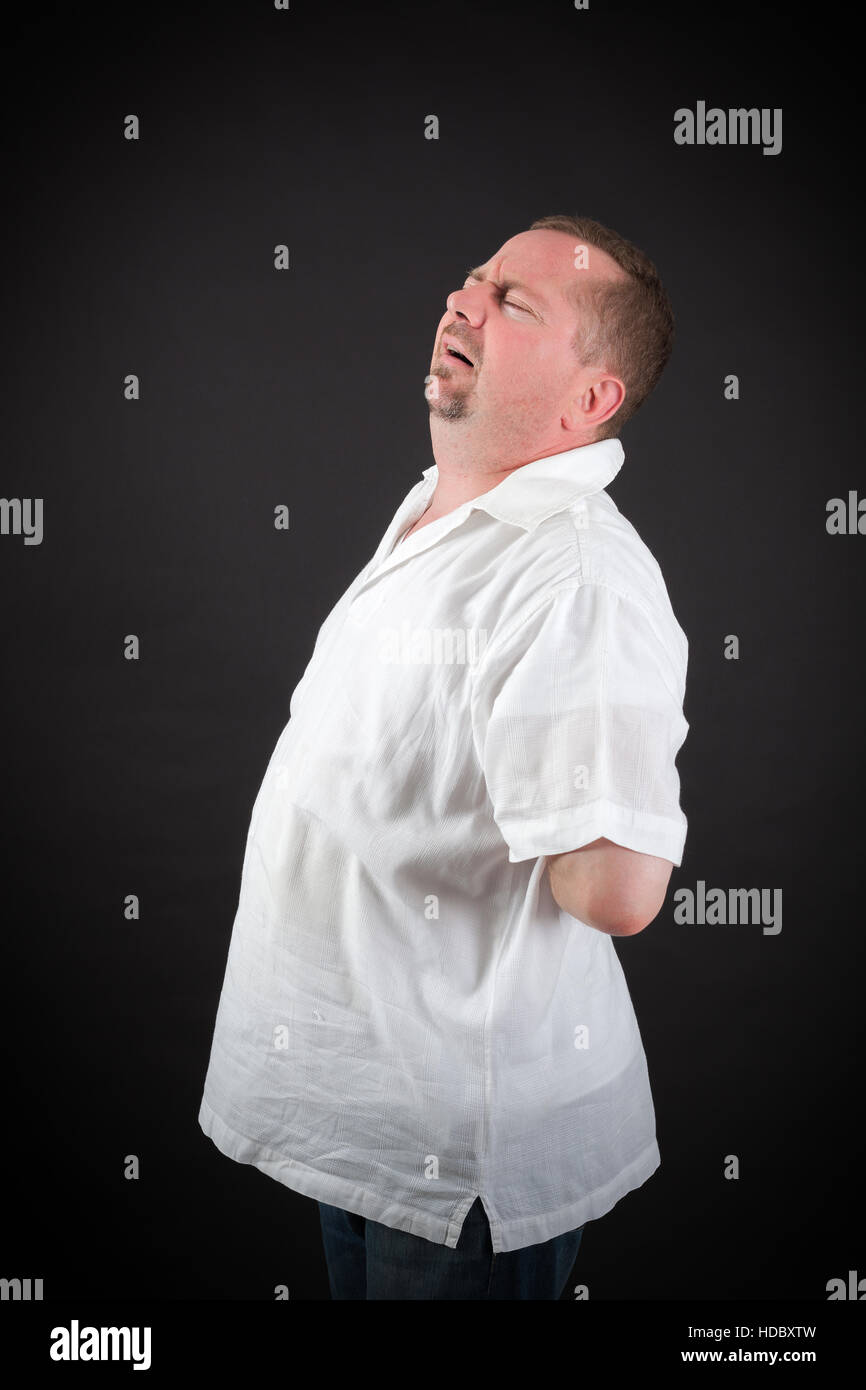Large well dressed fat man hi-res stock photography and images - Alamy