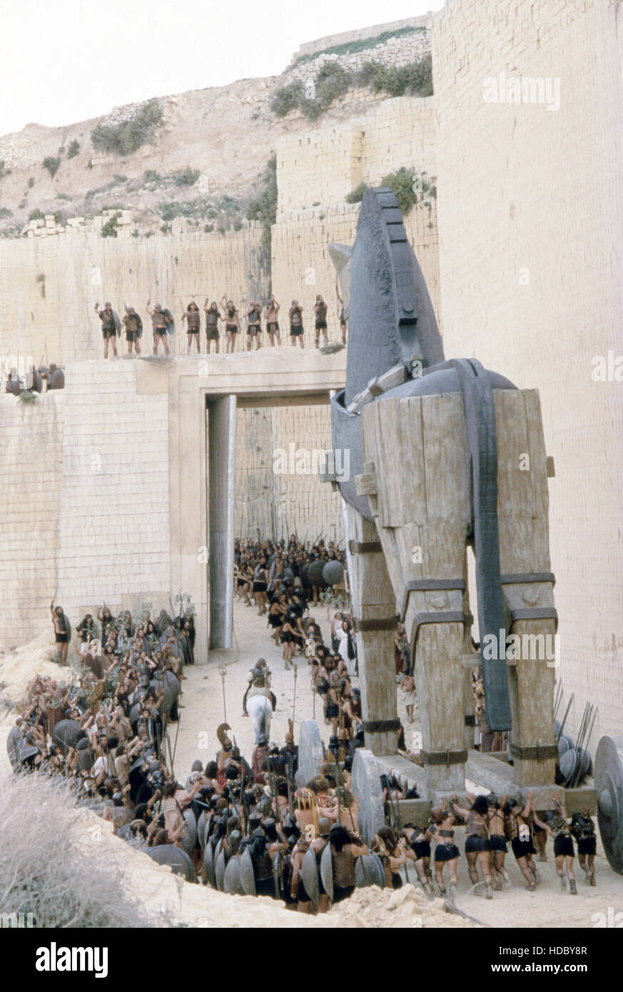 THE ODYSSEY, the Trojan Horse, 1997. © Hallmark Entertainment ...