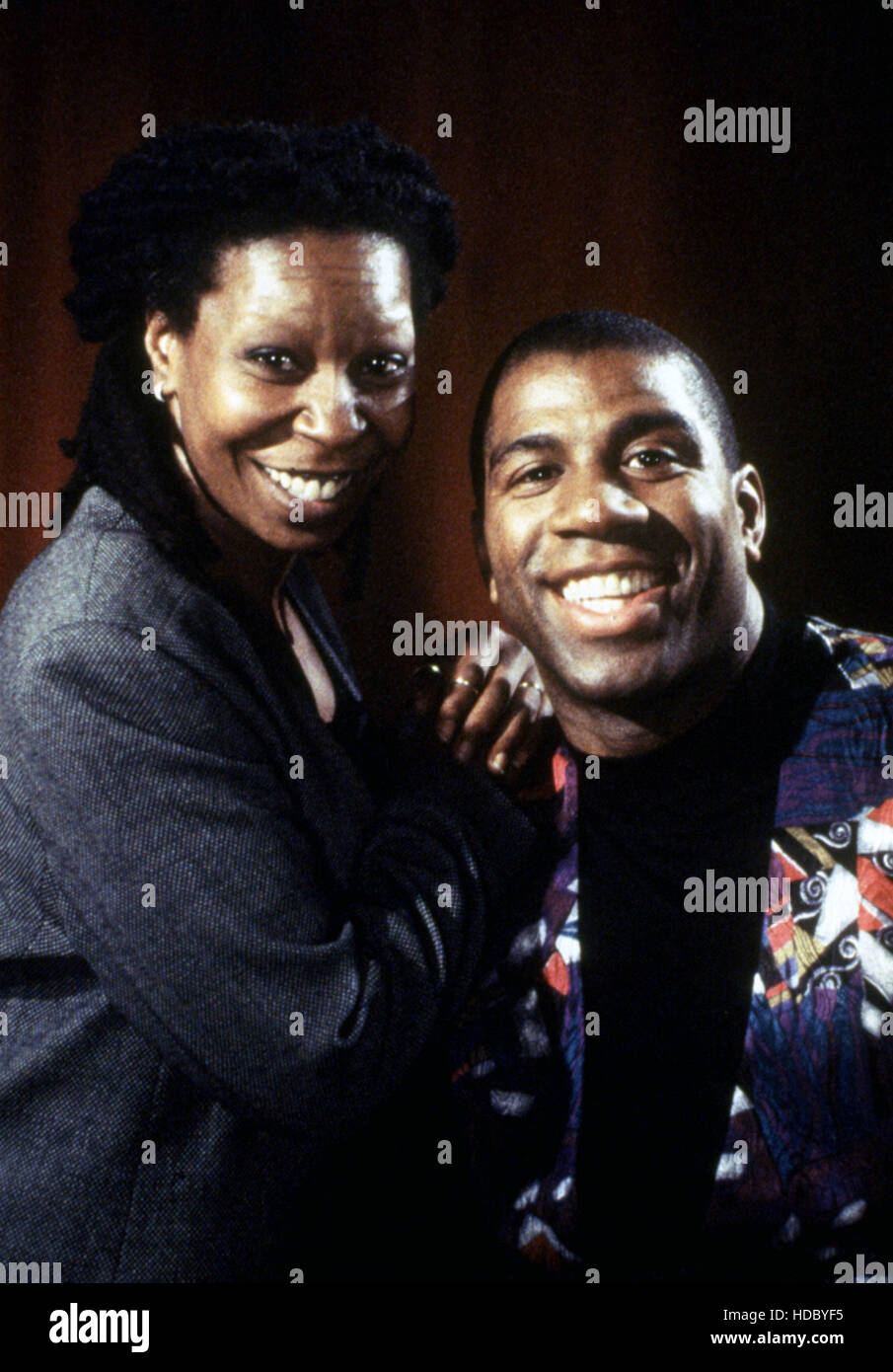 ONE ON ONE WITH MAGIC JOHNSON, Whoopi Goldberg, Magic Johnson, date ...