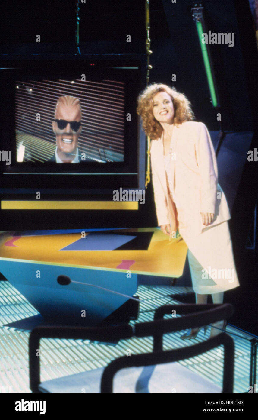 THE ORIGINAL MAX TALKING HEADROOM SHOW, Matt Frewer (as Max Headroom ...
