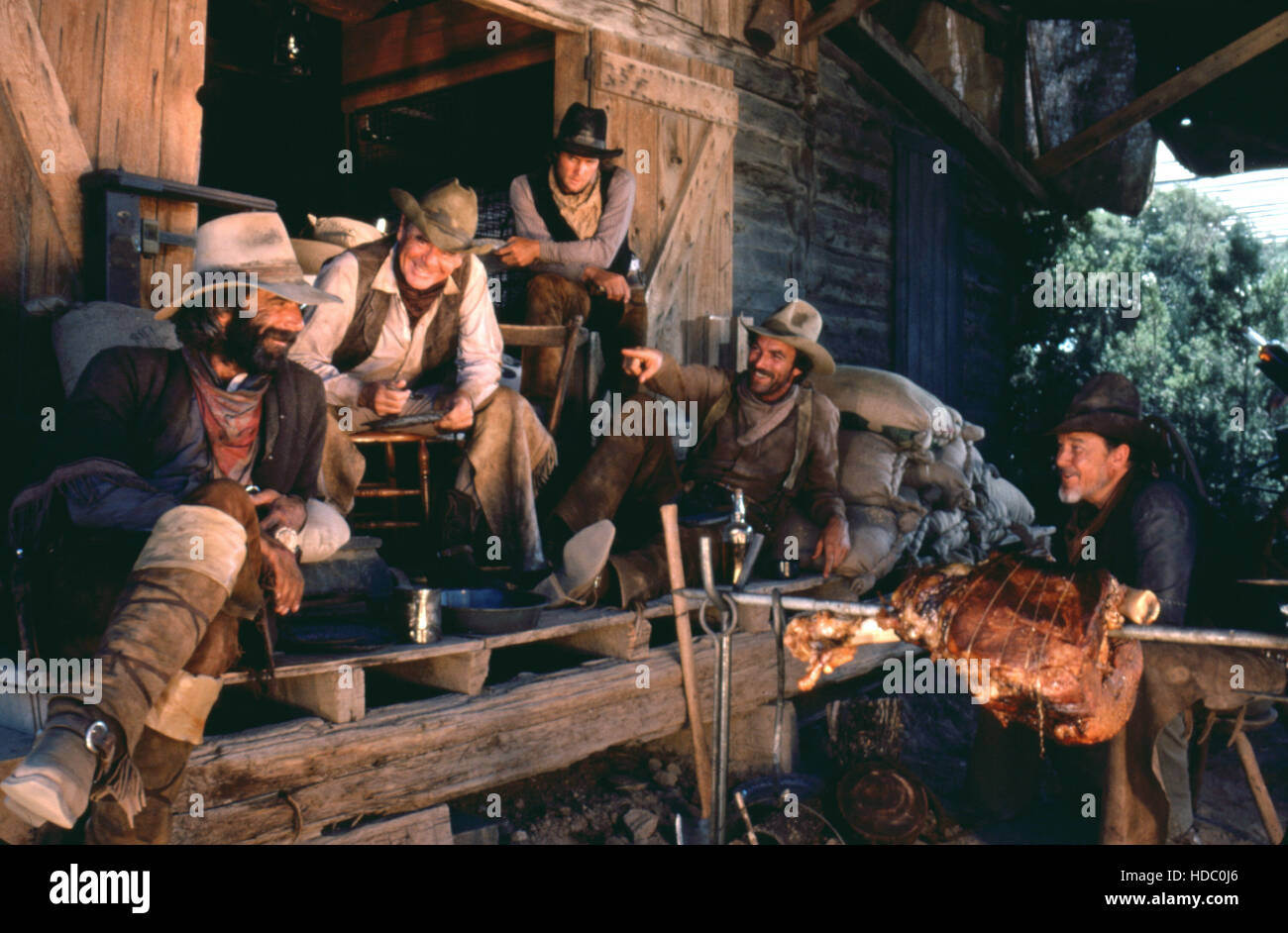 THE SACKETTS, Sam Elliott, Glenn Ford, Jeff Osterhage, Tom Selleck, Ben ...