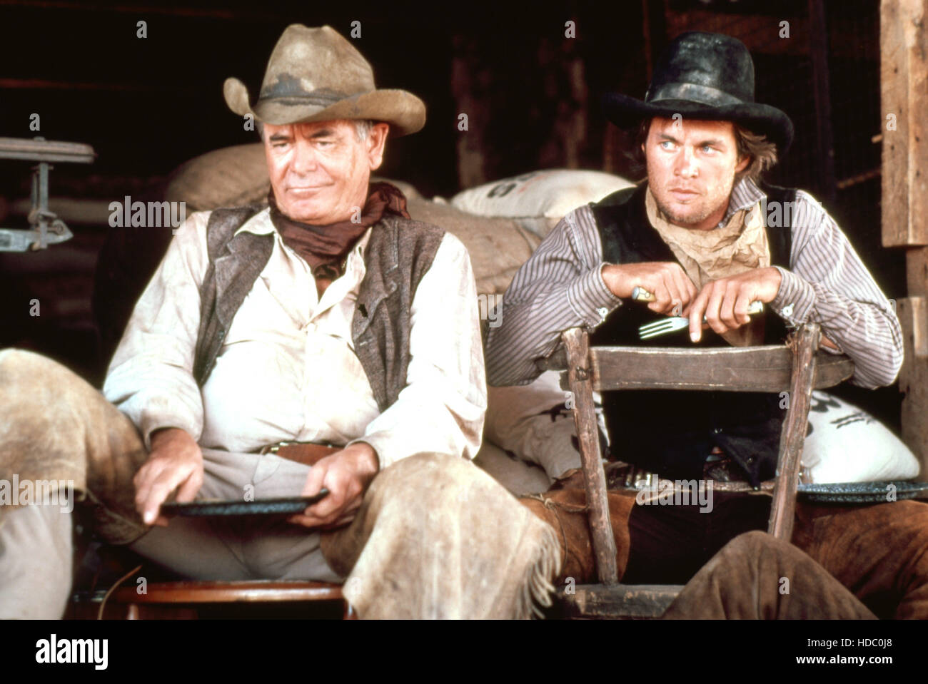 THE SACKETTS, Glenn Ford, Jeff Osterhage, 1979. © Media Productions ...