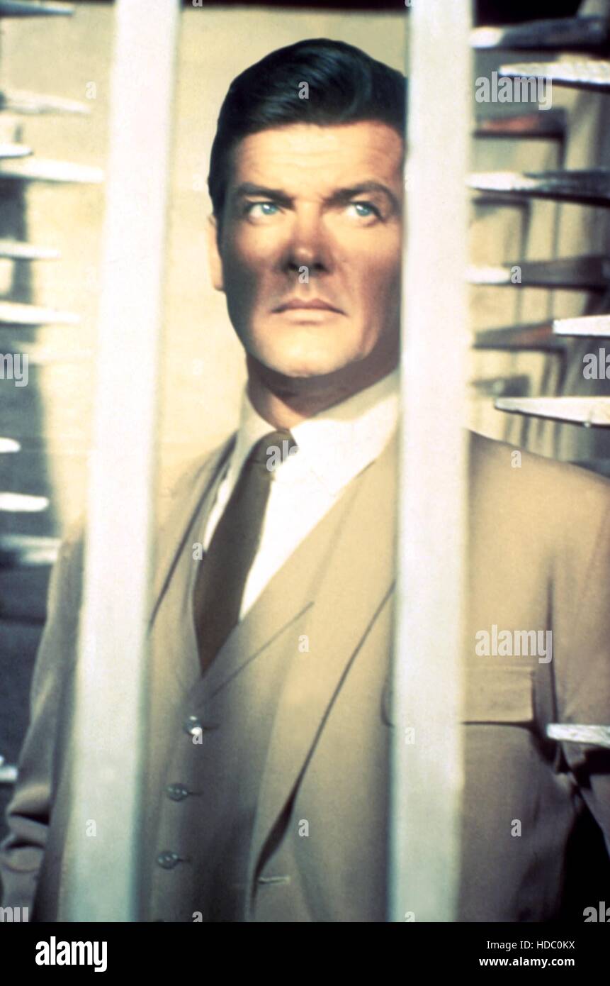 THE SAINT, Roger Moore, 1962-1969 Stock Photo - Alamy