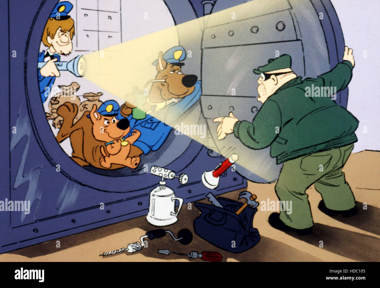 SCOOBY-DOO AND SCRAPPY-DOO, from left: Shaggy, Scrappy-Doo, Scooby-Doo ...