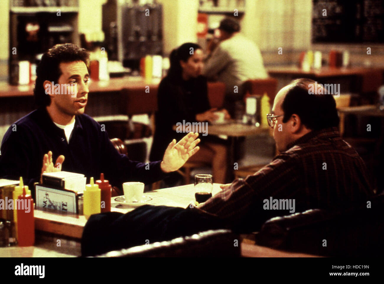SEINFELD, Jerry Seinfeld, Jason Alexander, 1990-1998, restaurant Stock ...