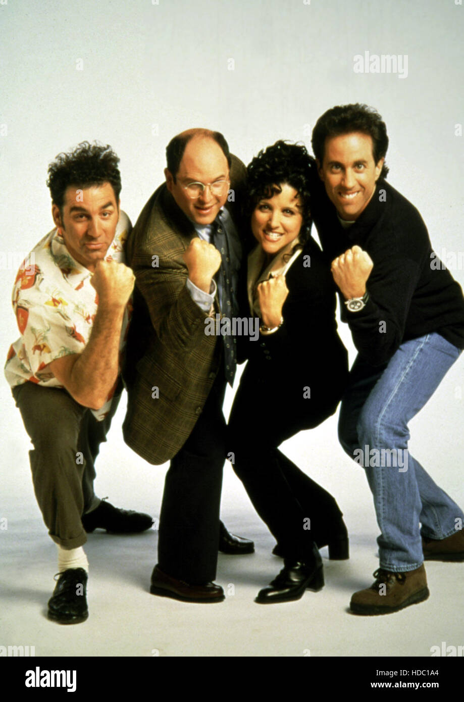 SEINFELD, Michael Richards, Jason Alexander, Julia Louis-Dreyfus, Jerry ...