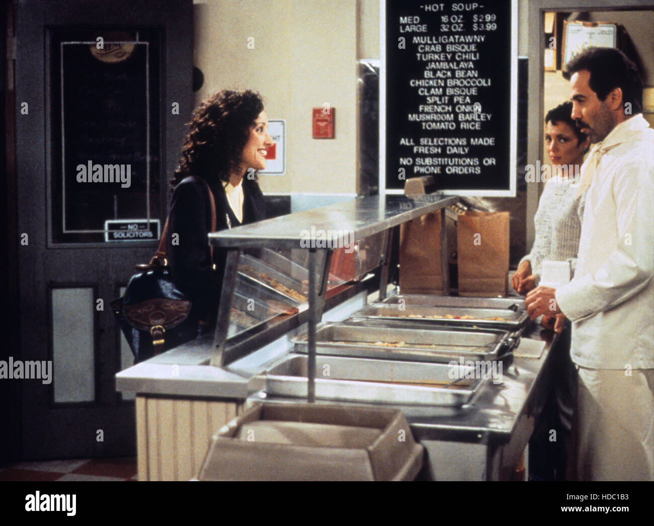 SEINFELD, Julia Louis-Dreyfus, Larry Thomas as the Soup Nazi, Ep.#04 ...
