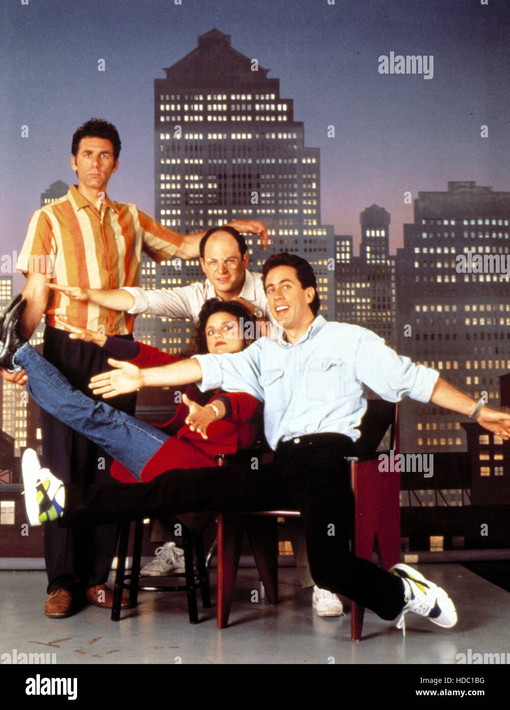 SEINFELD, Michael Richards, Jason Alexander, Julia Louis-Dreyfus, Jerry ...