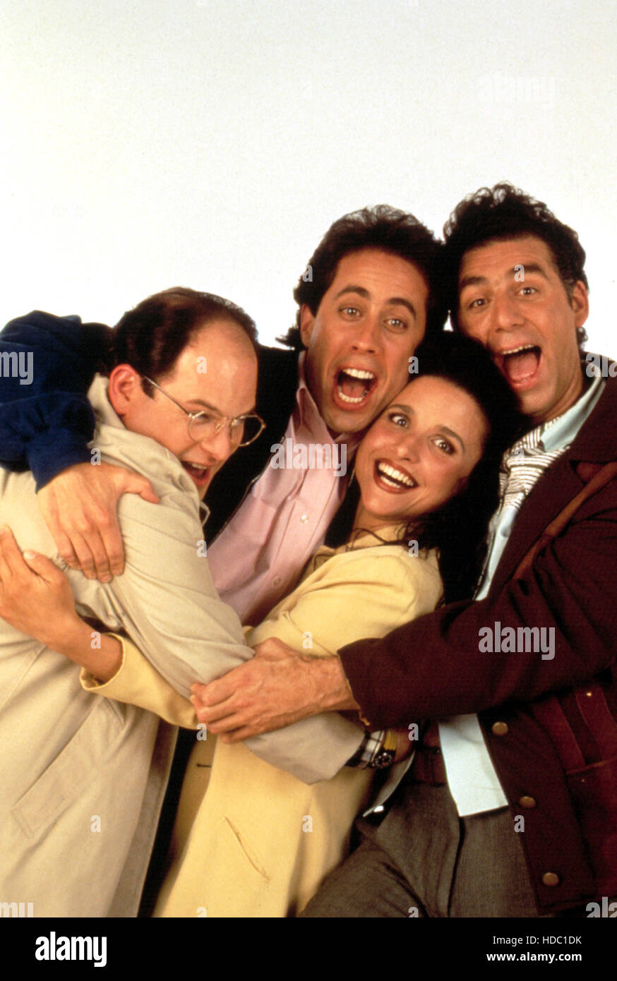 SEINFELD, Jason Alexander, Jerry Seinfeld, Julia Louis-Dreyfus, Michael ...