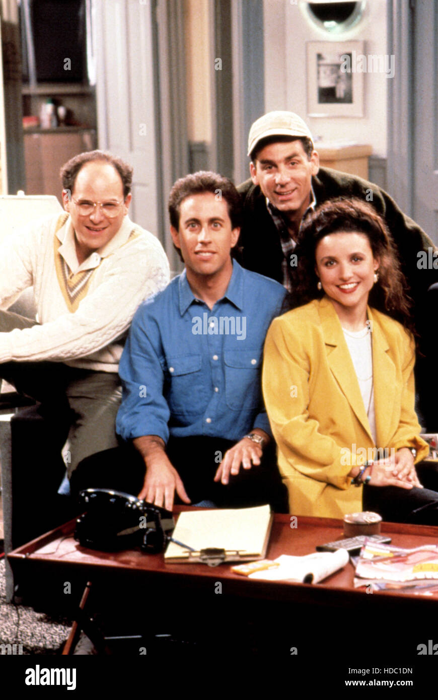 SEINFELD, Jason Alexander, Jerry Seinfeld, Michael Richards, Julia ...